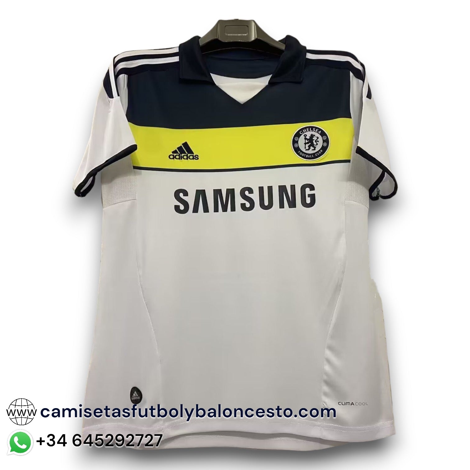 Camiseta Chelsea 2011-2012 Visitante – camisetasfutbolbaloncesto