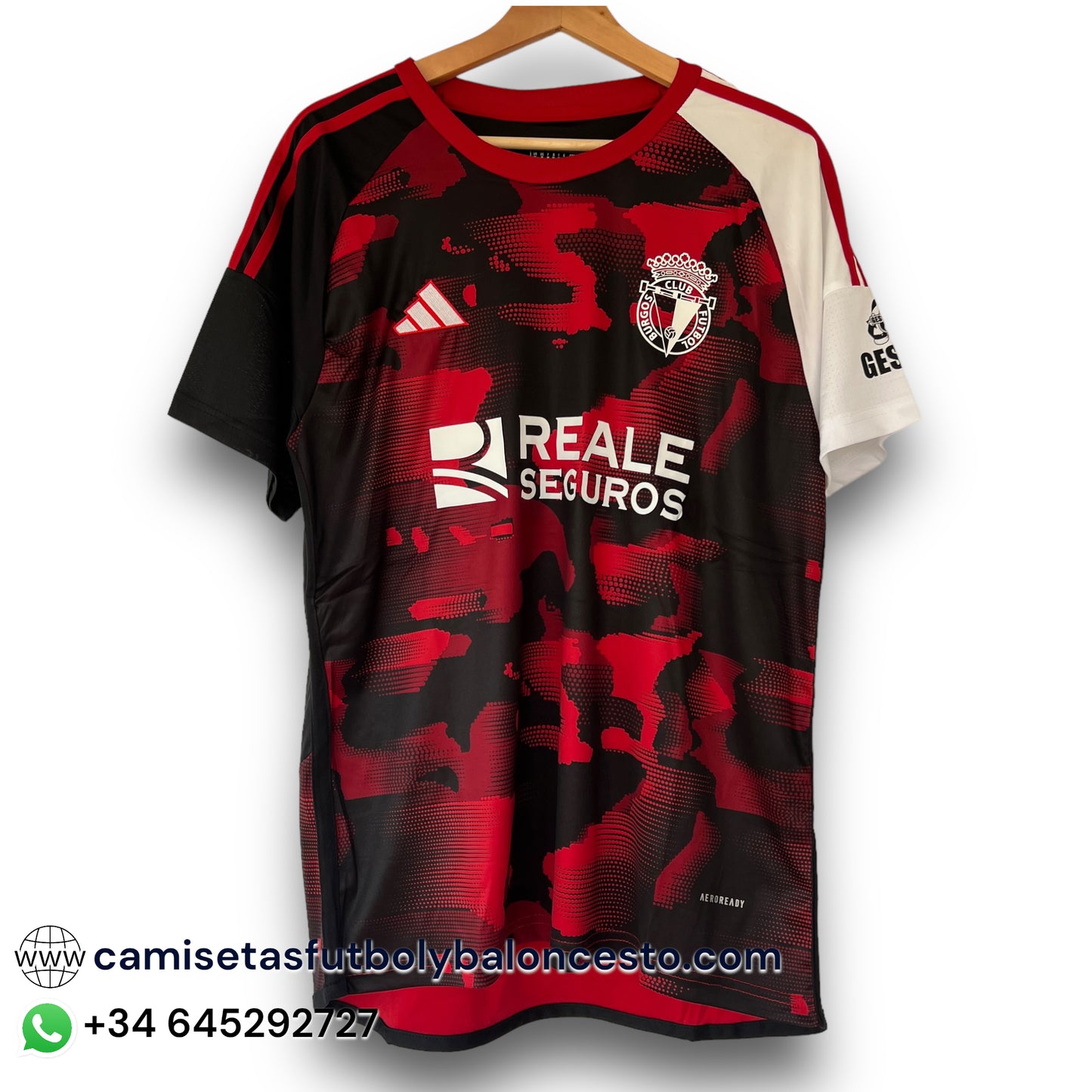 Camiseta Burgos CF 2023-2024 Visitante – camisetasfutbolbaloncesto