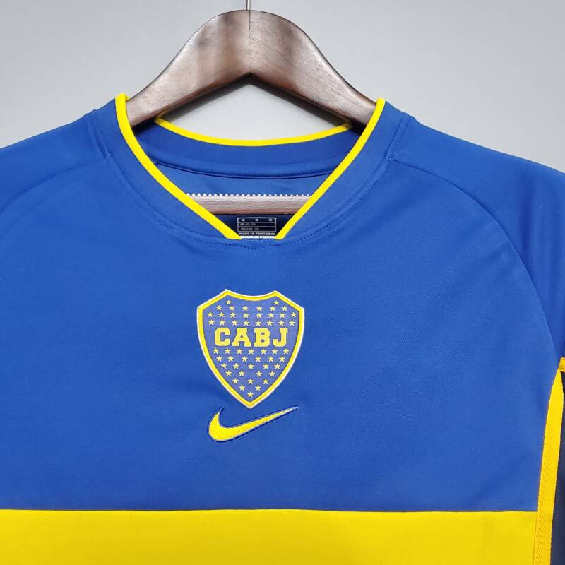 Camiseta Boca Juniors 2002 Local – camisetasfutbolbaloncesto