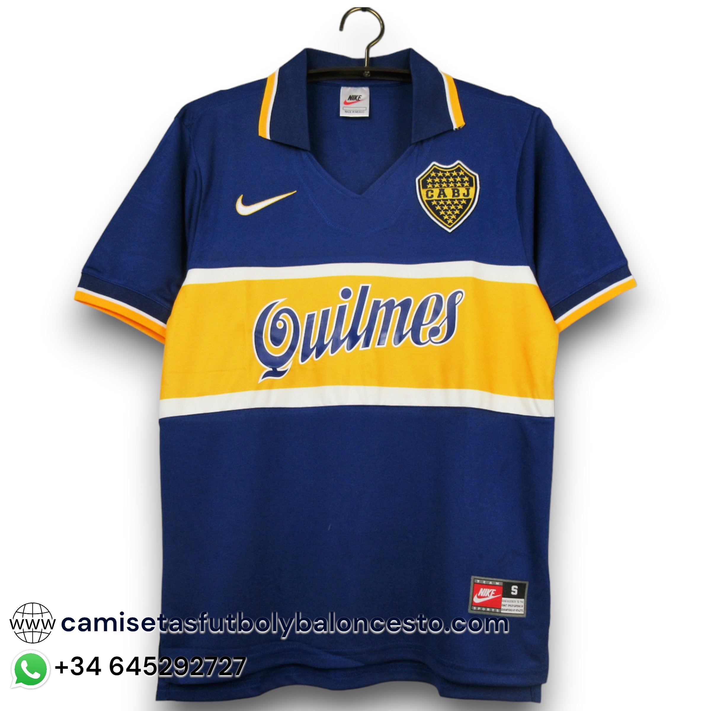 Camiseta Boca Juniors 1996-1997 Local – camisetasfutbolbaloncesto