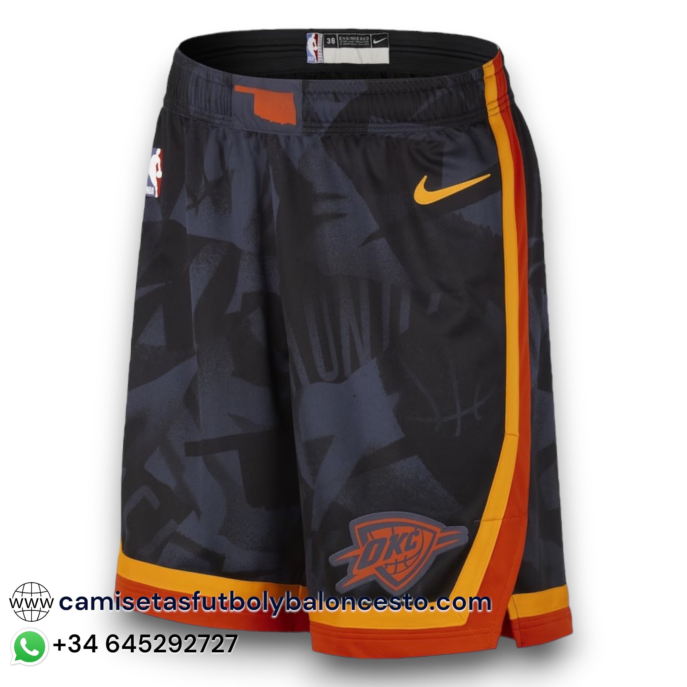 Pantalón Oklahoma City Thunder City Edition 2023-2024 – camisetasfutbolbaloncesto